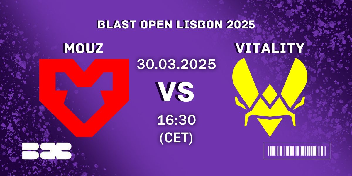MOUZ vs Vitality - Grand Final Prediction - BLAST Open Lisbon 2025 ...