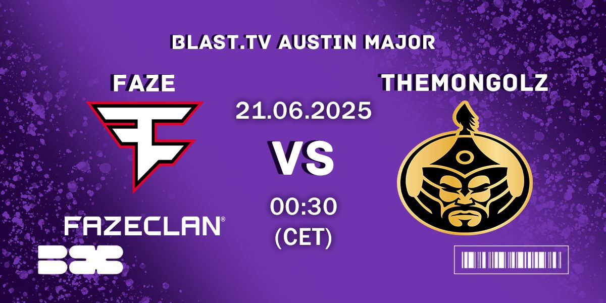 TheMongolZ vs FaZe - Quarter-final Prediction - BLAST.tv Austin Major ...
