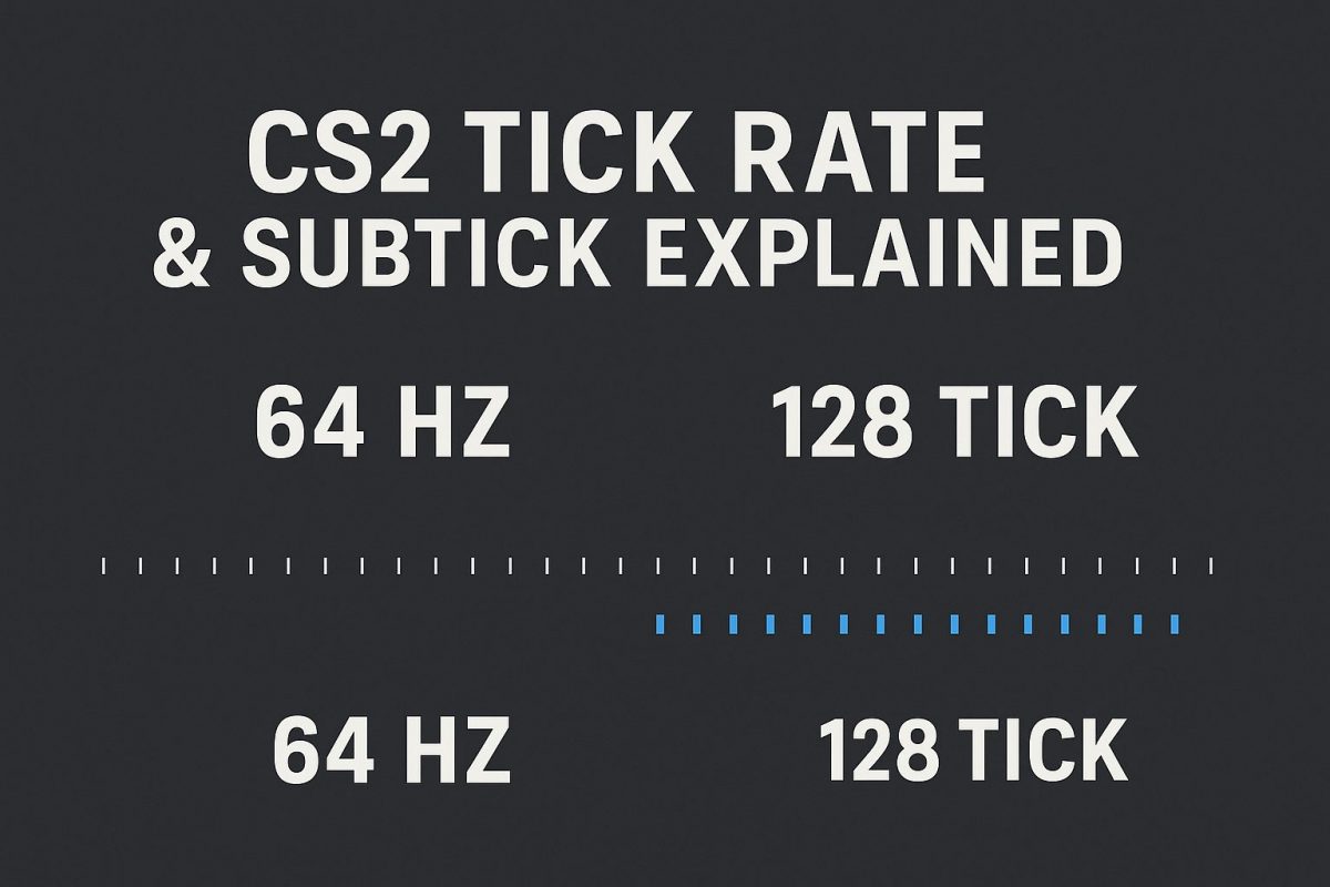 Cs2 Tick Rate Subtick Explained 64 Hz Vs 128 Tick Faceit Update