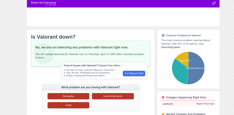 Valorant Server Status: Quick Ways to Check if Riot Servers Are Down ...
