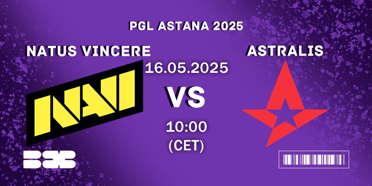 Natus Vincere vs Astralis - Quarter-final Prediction - PGL Astana 2025 – blix.gg