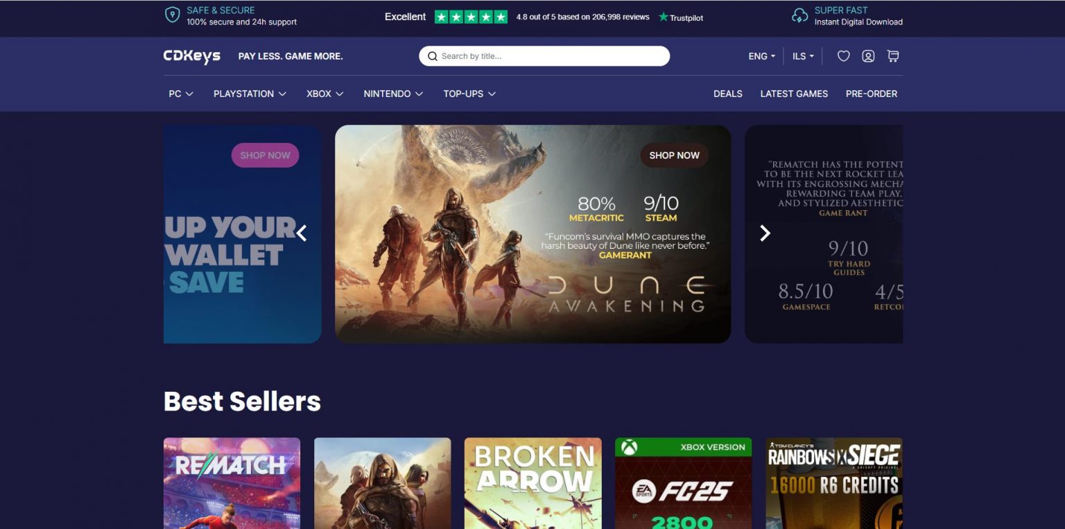 Top 10 Digital Marketplaces for Game Keys and Items in 2025 – blix.gg