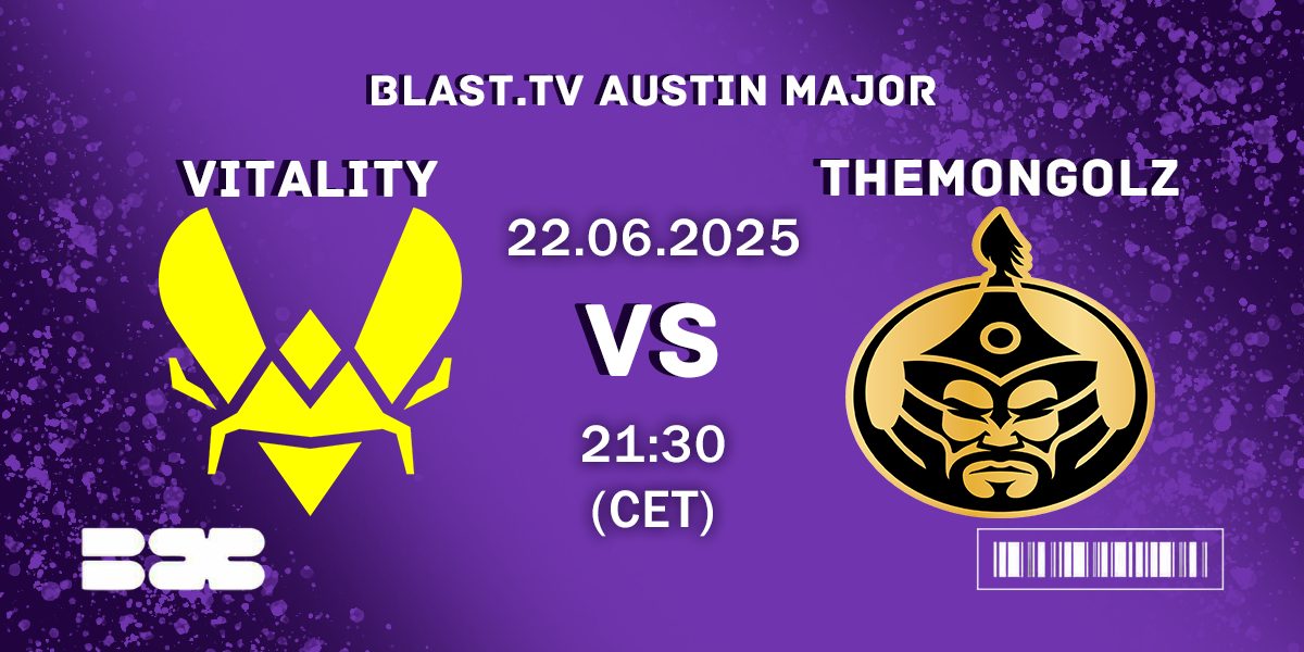 Vitality vs TheMongolZ - Grand Final Prediction - BLAST.tv Austin Major 2025 – blix.gg