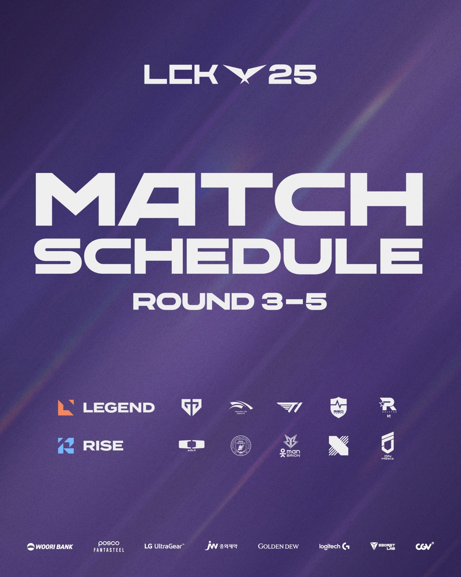 The League of Legends LCK Rounds 3-5 Schedule Was Unveiled – blix.gg