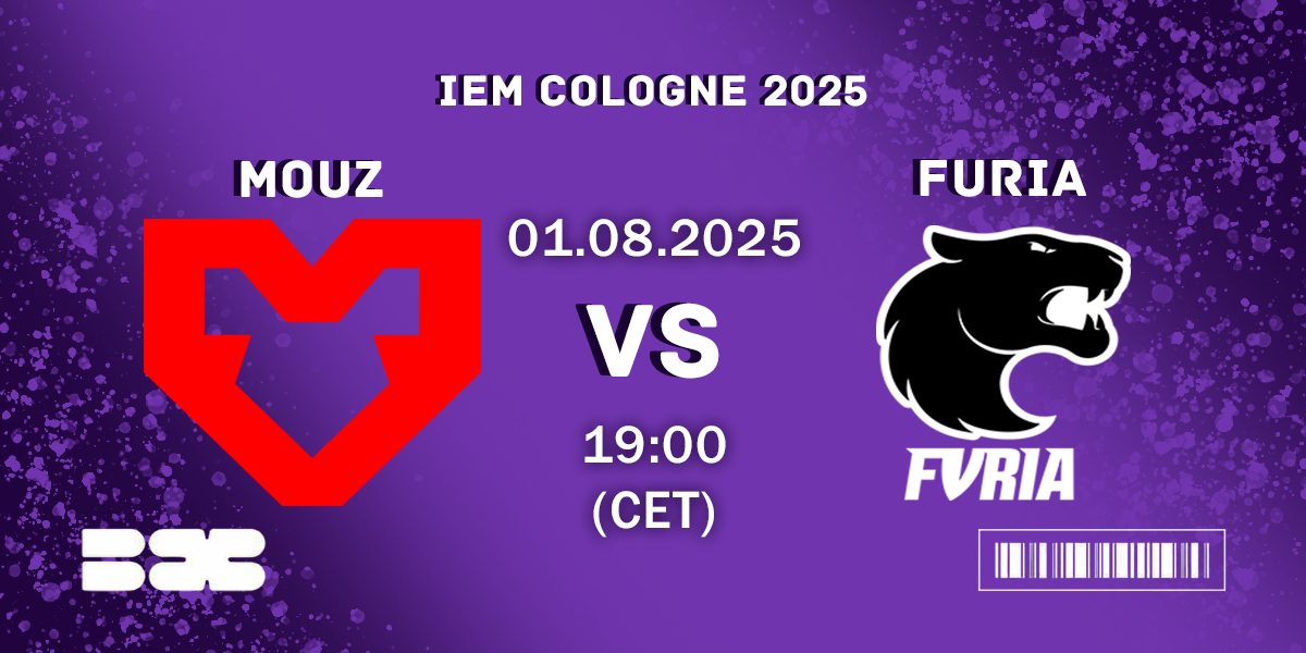MOUZ vs FURIA - Quarter-final Prediction - IEM Cologne 2025 – blix.gg