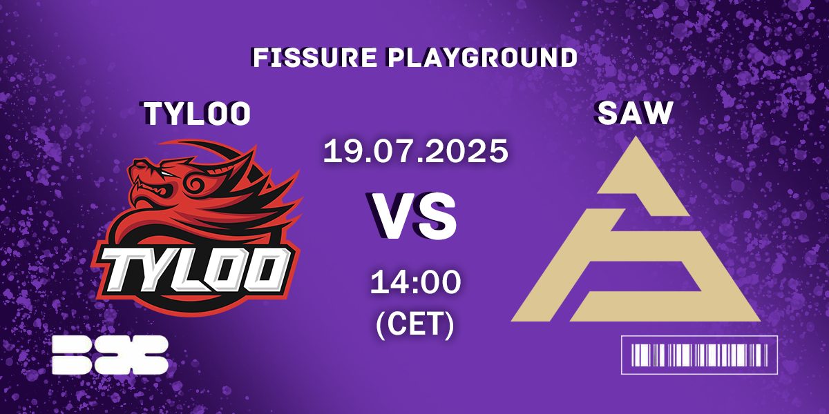 TYLOO vs SAW - Semi-final Prediction - FISSURE Playground 1 – blix.gg