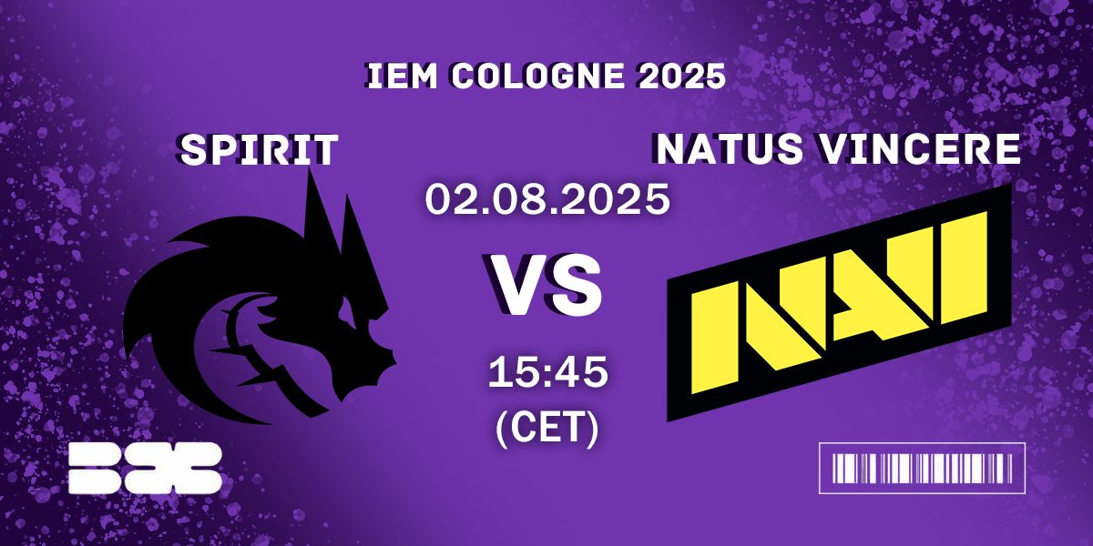 Spirit vs Natus Vincere - Semi-final Prediction - IEM Cologne 2025 ...