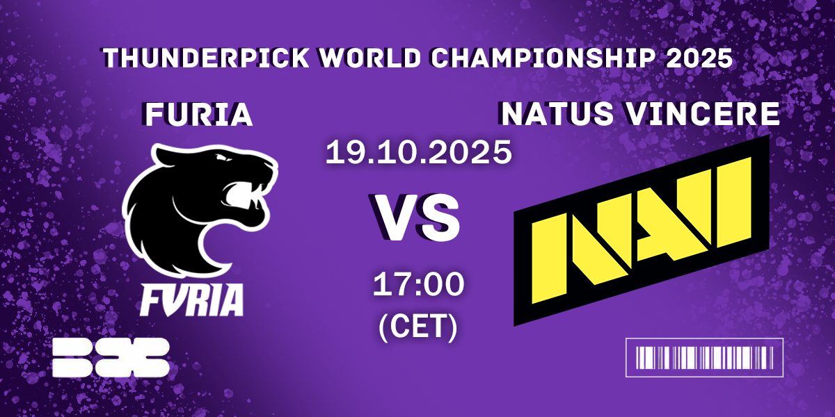 FURIA vs Natus Vincere - Grand Final Prediction - Thunderpick World Championship 2025 – blix.gg